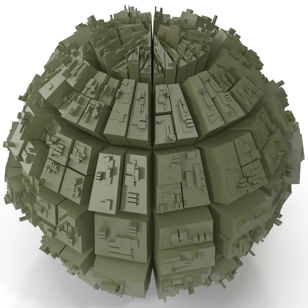 Greeble Sphere 3d Max