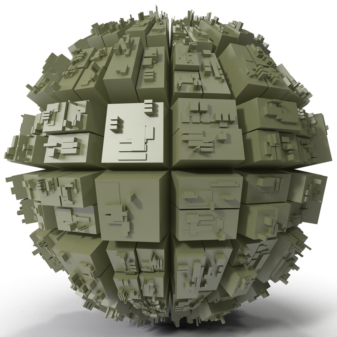 Greeble Sphere 3d Max