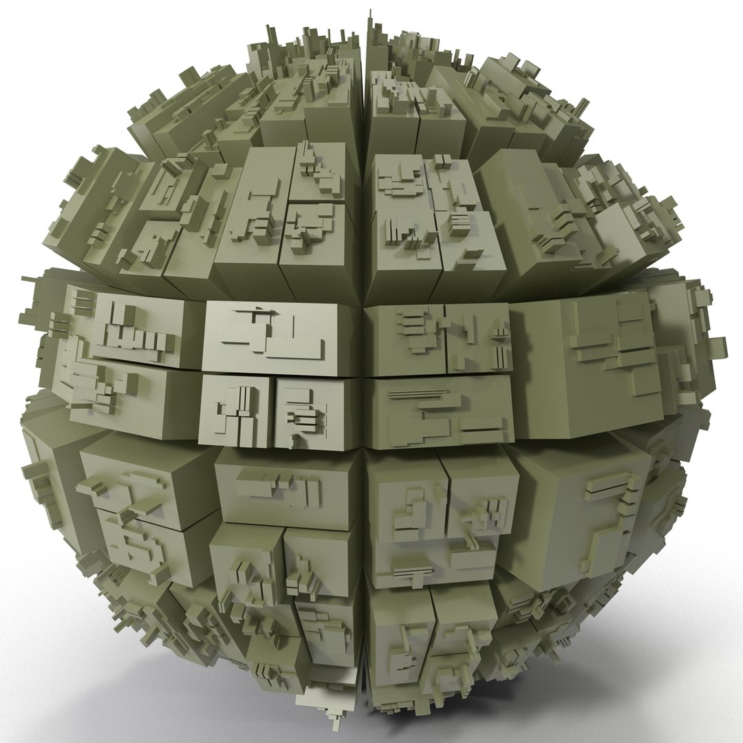 Greeble Sphere 3d Max