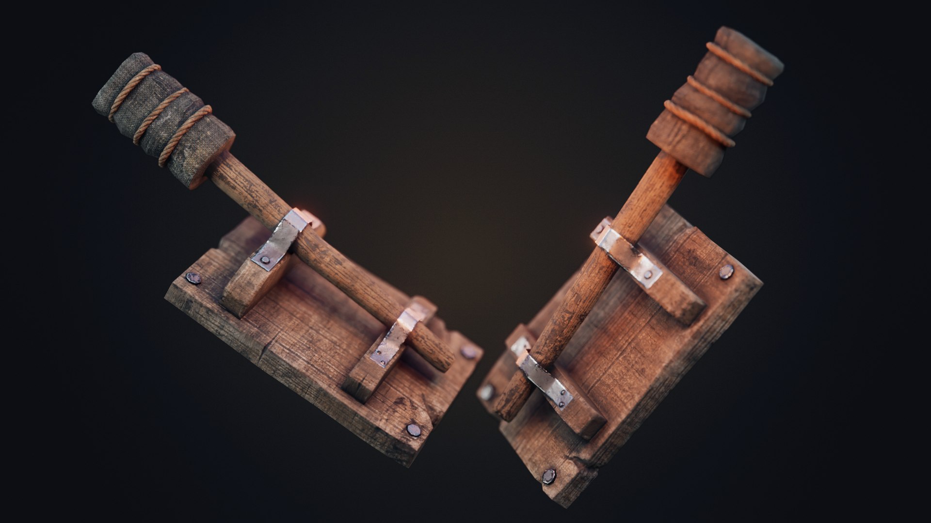 Wall Torch 3D Model - TurboSquid 1606928