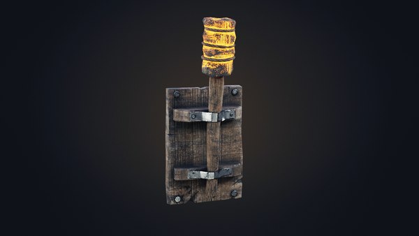 Wall torch 3D model - TurboSquid 1606928