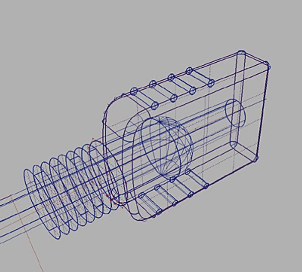 digital camera 3d model