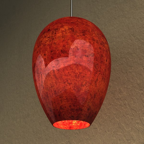 3d model pendant light