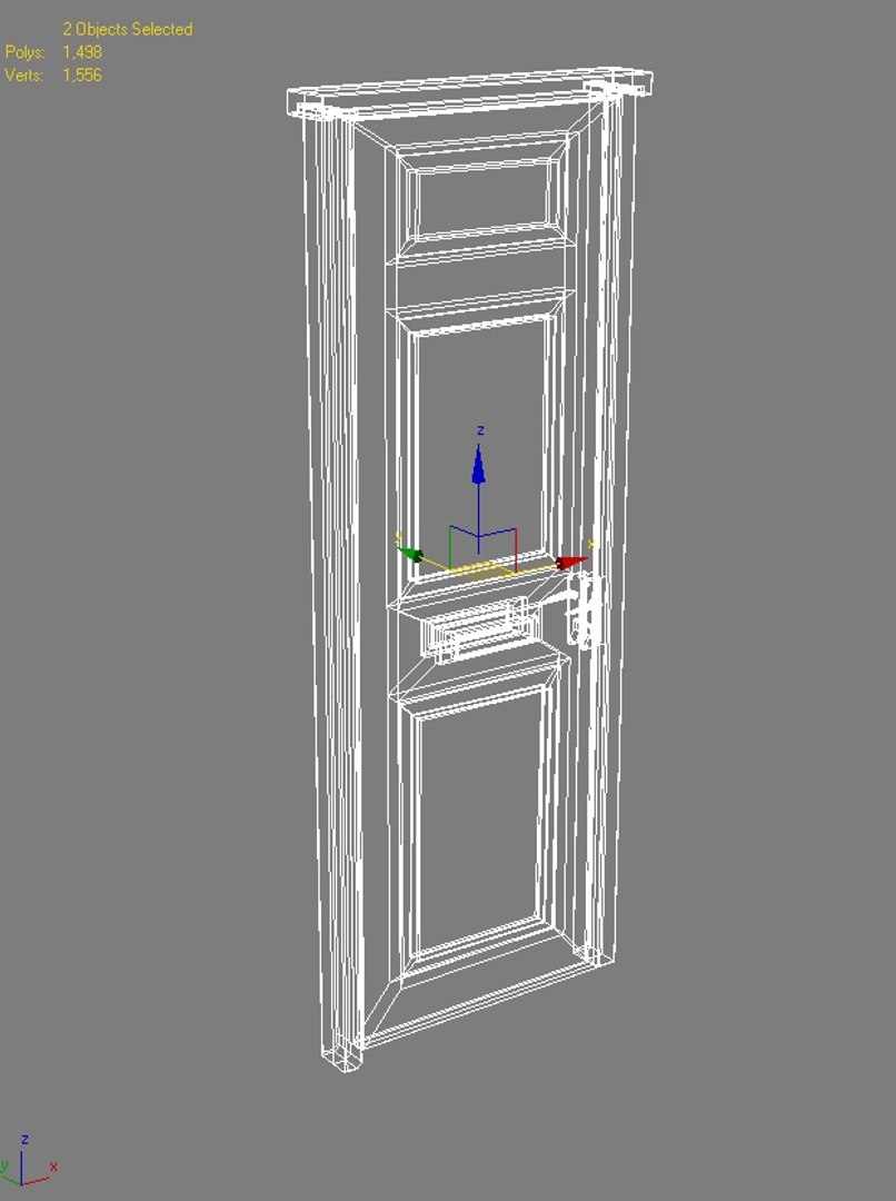 3d Door Model