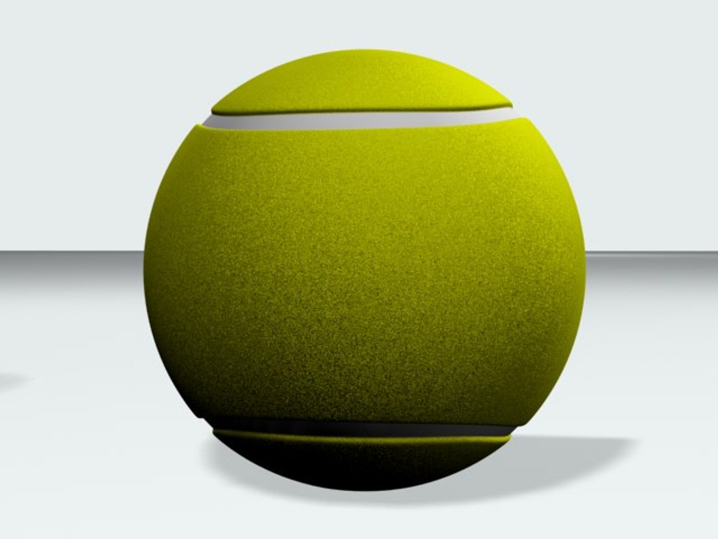 tennis ball 3d model