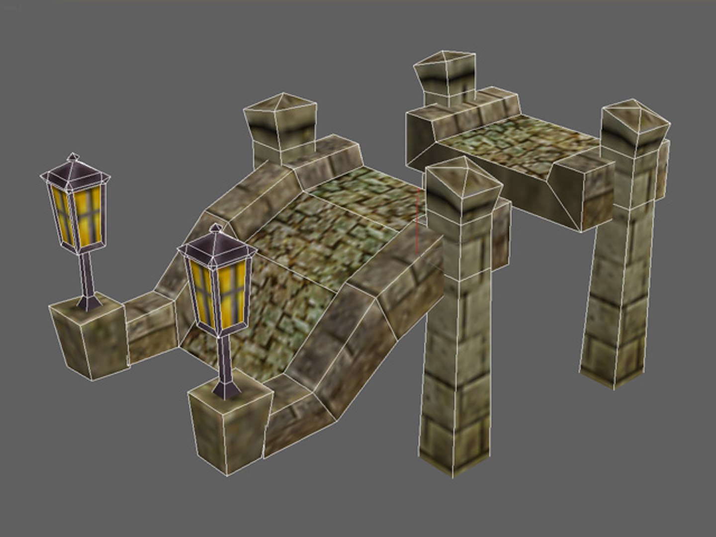 3d Model Medieval Fantasy Building Stone