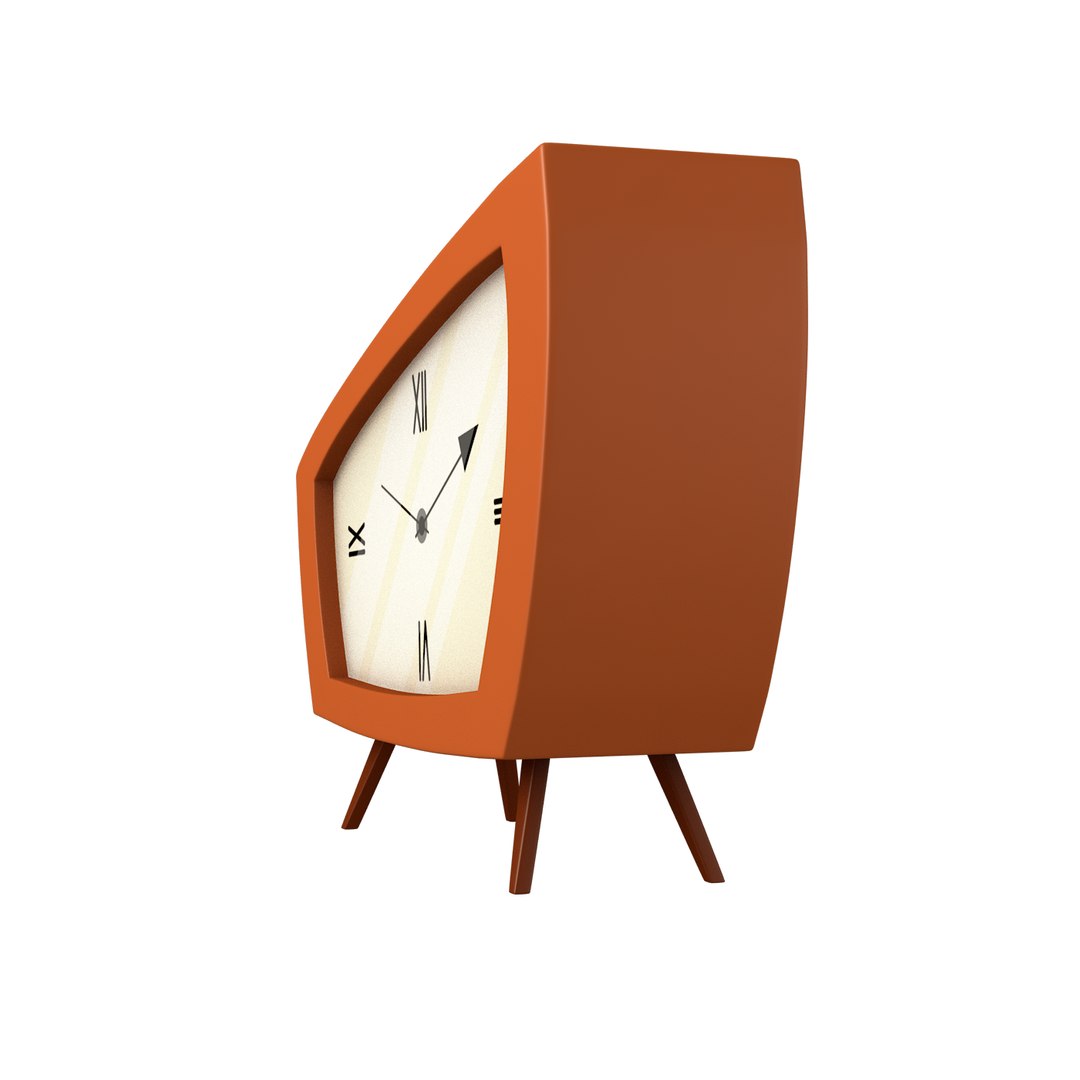 3D Modeled Cartoon Clock Model - TurboSquid 1552385