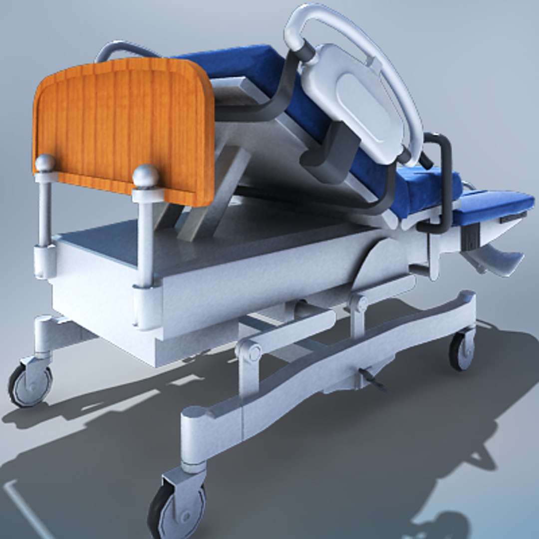 Labor Bed Hospital 3ds