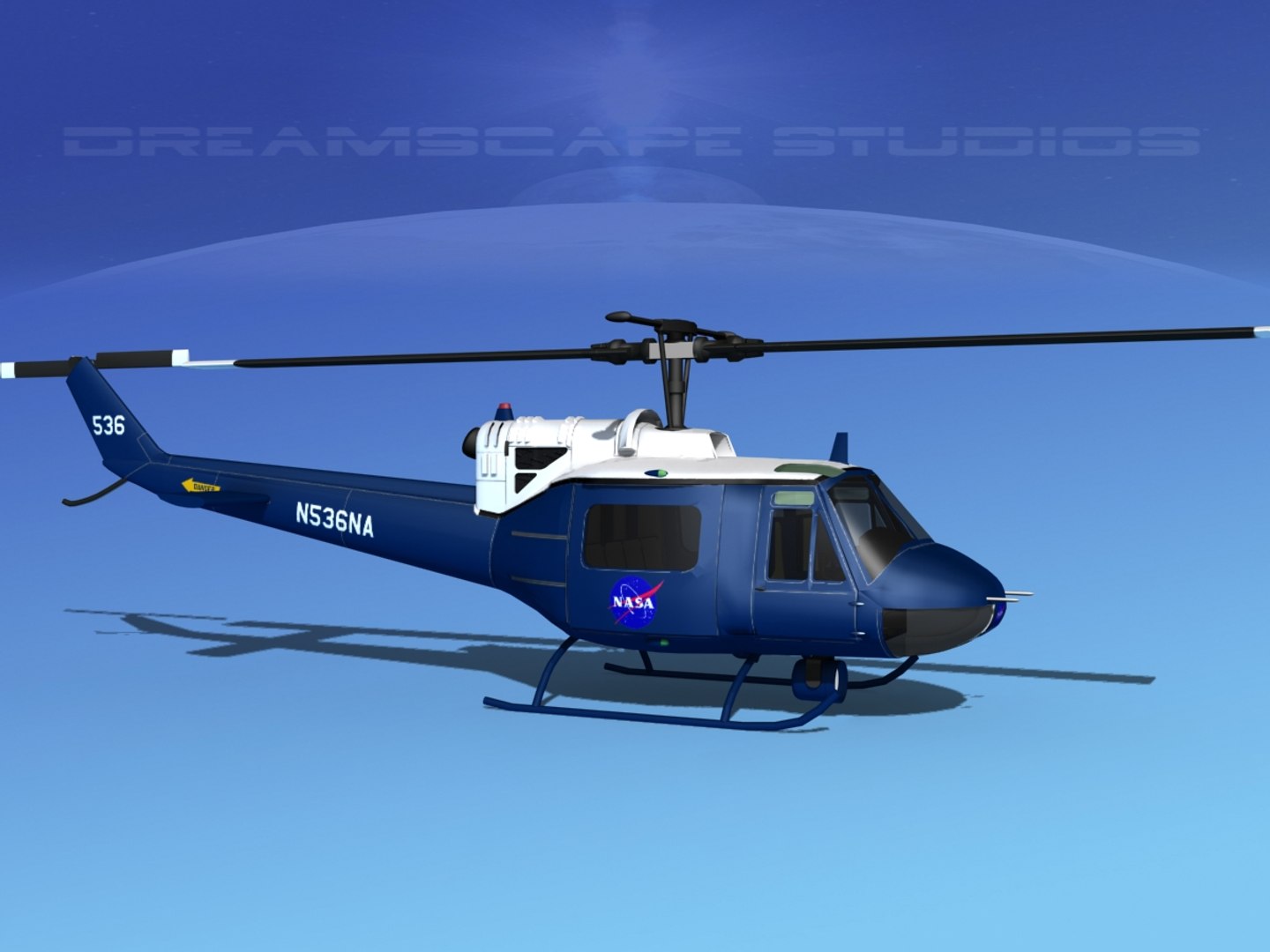 3D bell 205 uh-1b - TurboSquid 1219059