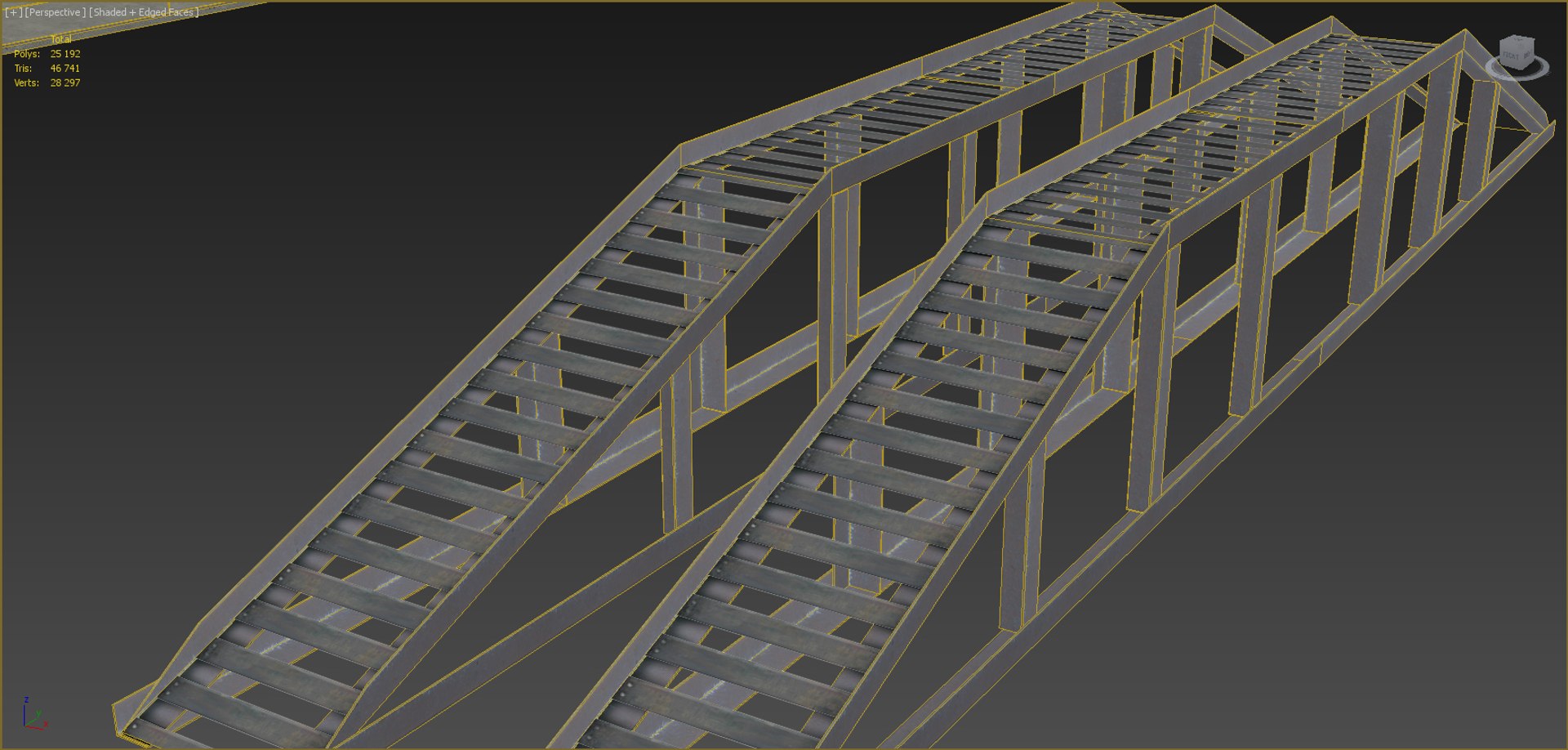 3d Model Industrial Buildings Set