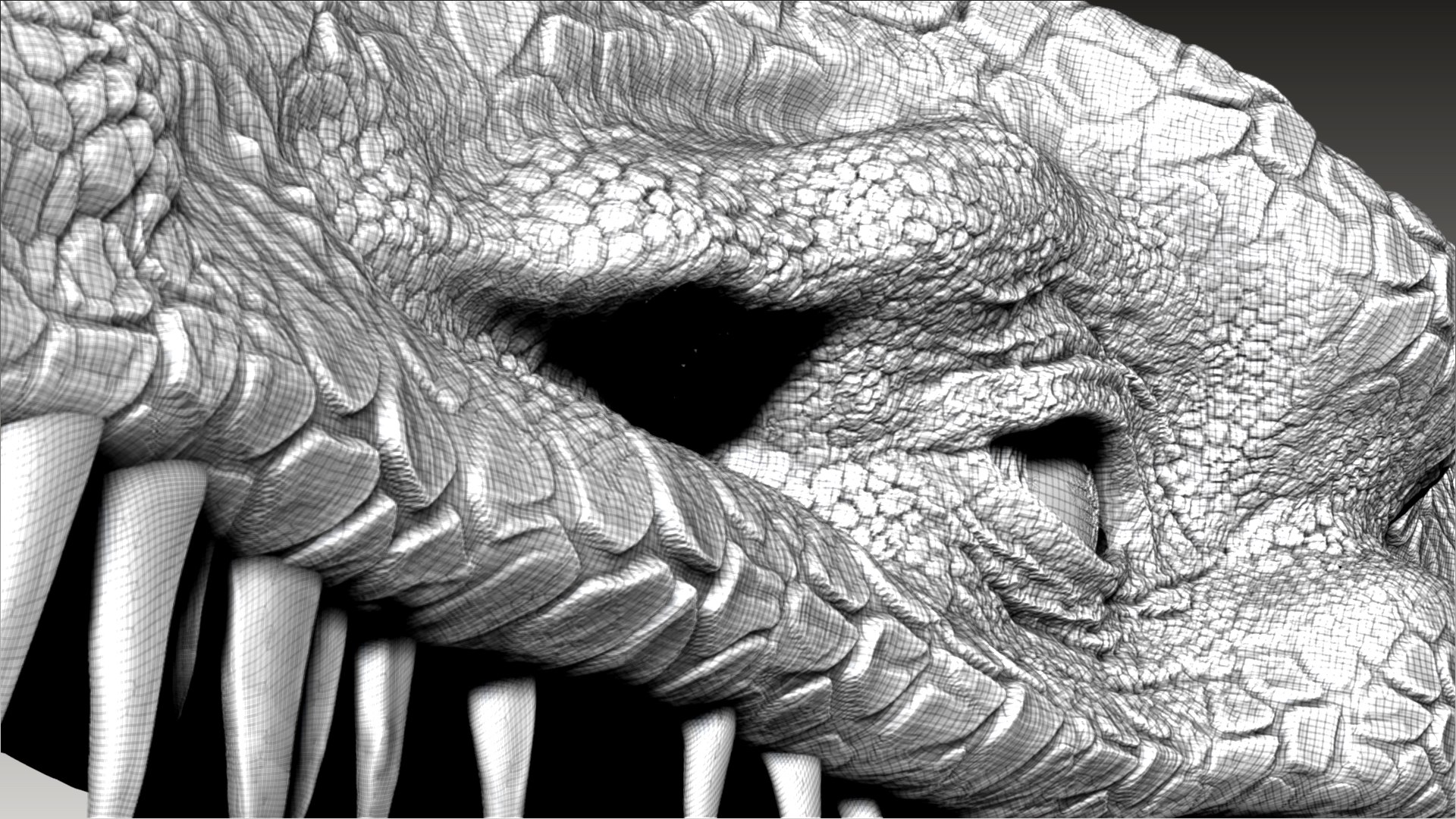 Dakosaurus sea monster series 1 sculpt project 3D model - TurboSquid ...