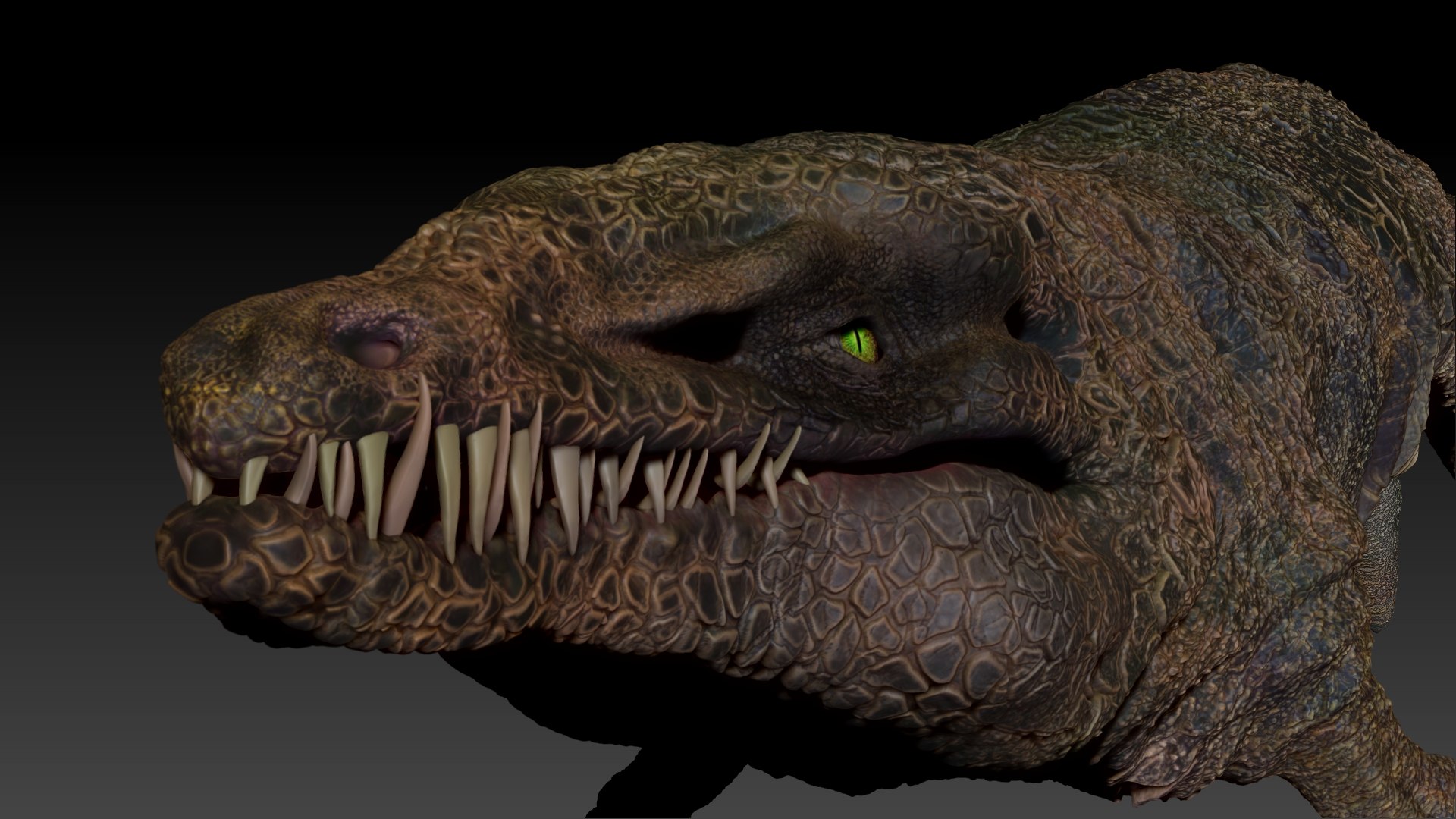 Dakosaurus sea monster series 1 sculpt project 3D model - TurboSquid ...