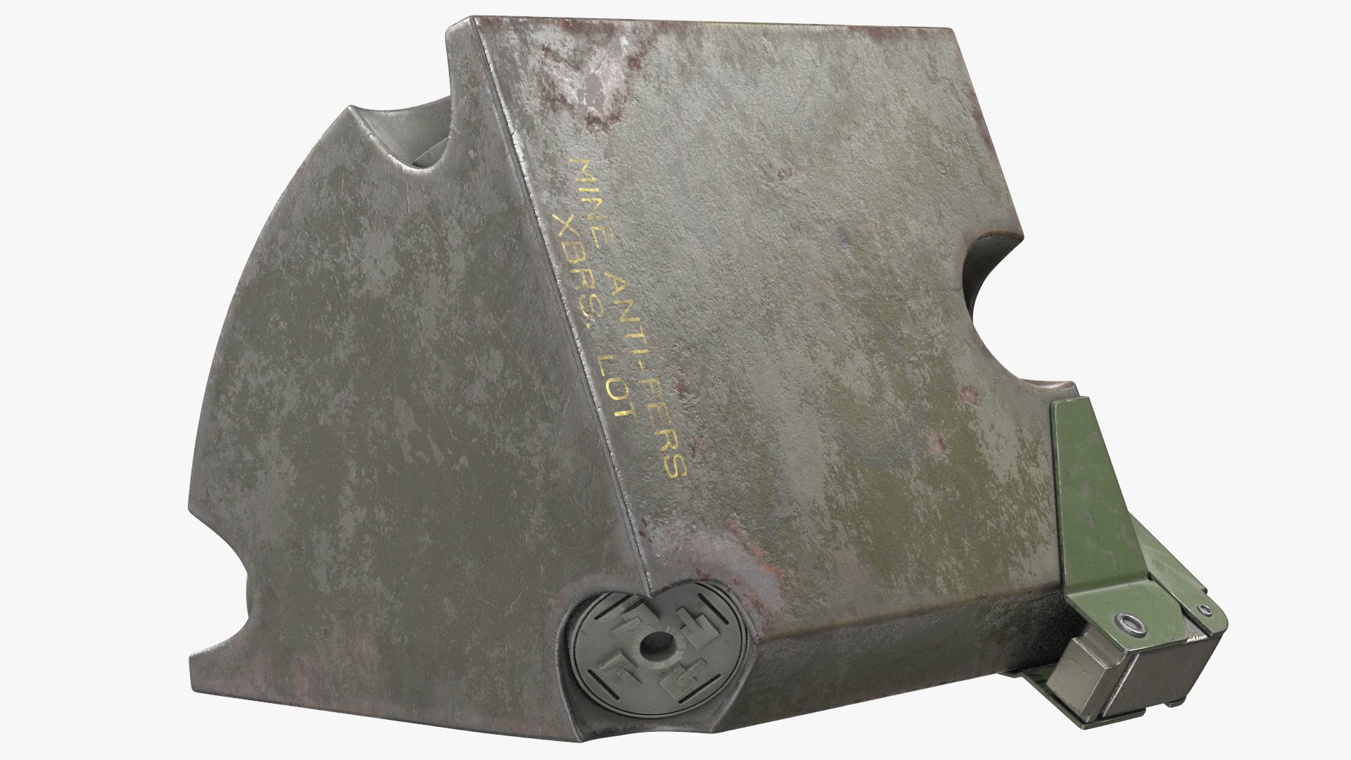 M86 pursuit deterrent munition 3D model - TurboSquid 1627802