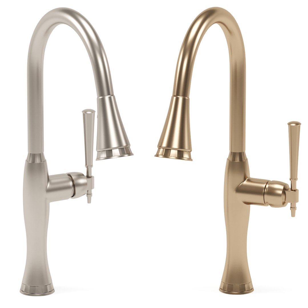 3D BRIZO Kitchen Faucet Collection 01 Model - TurboSquid 2189174