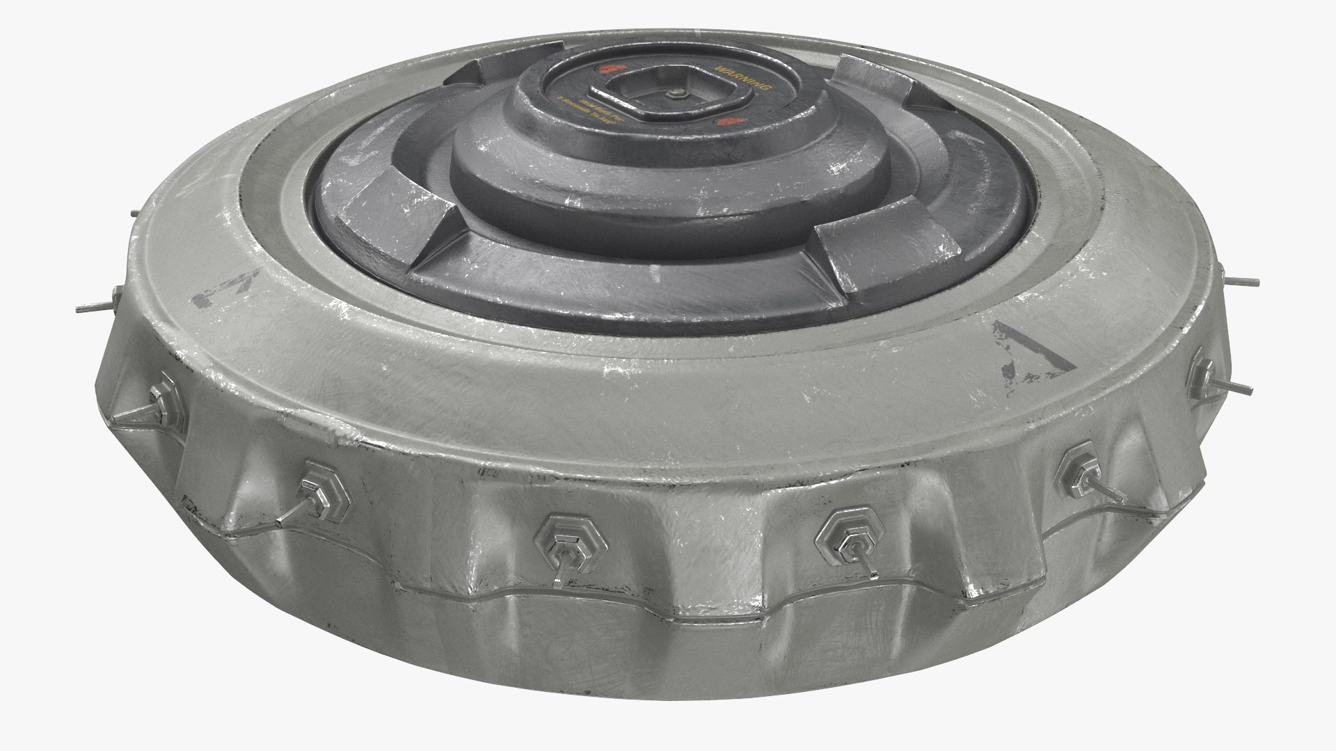 Landmine 3D Model - TurboSquid 1272619