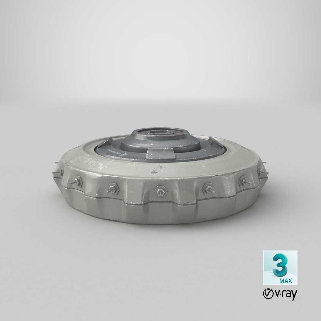 Landmine 3D model - TurboSquid 1272619