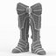 3d Model Armor Boot V2