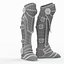 3d Model Armor Boot V2