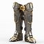 3d Model Armor Boot V2
