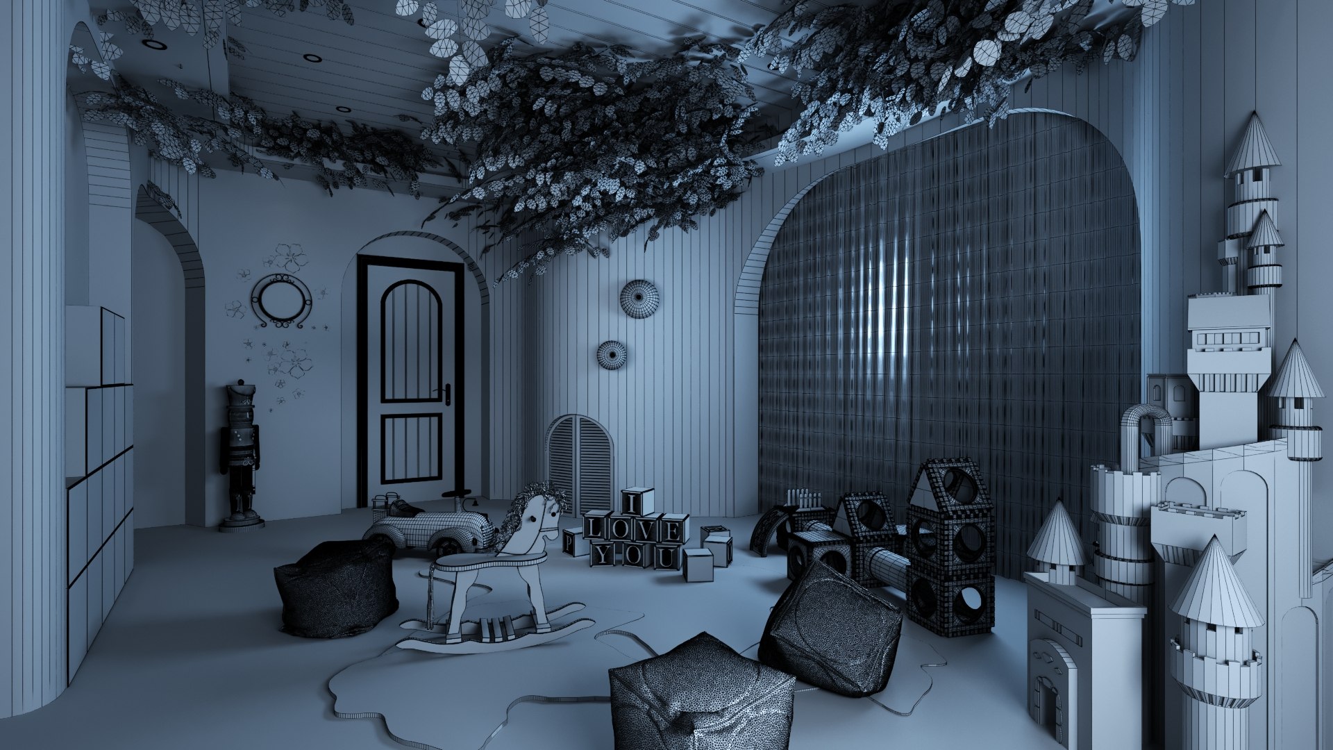 3D Colors Scene - TurboSquid 1636828