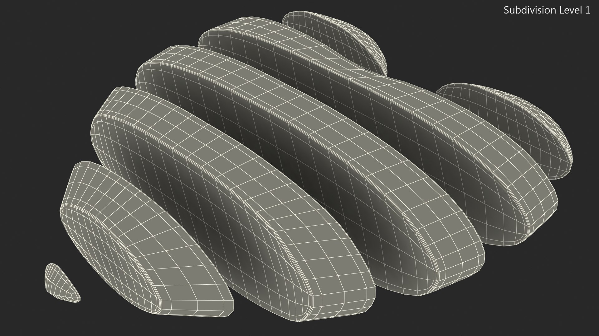 Heart With Transparent Horizontal Lines 3D Model - TurboSquid 1799600