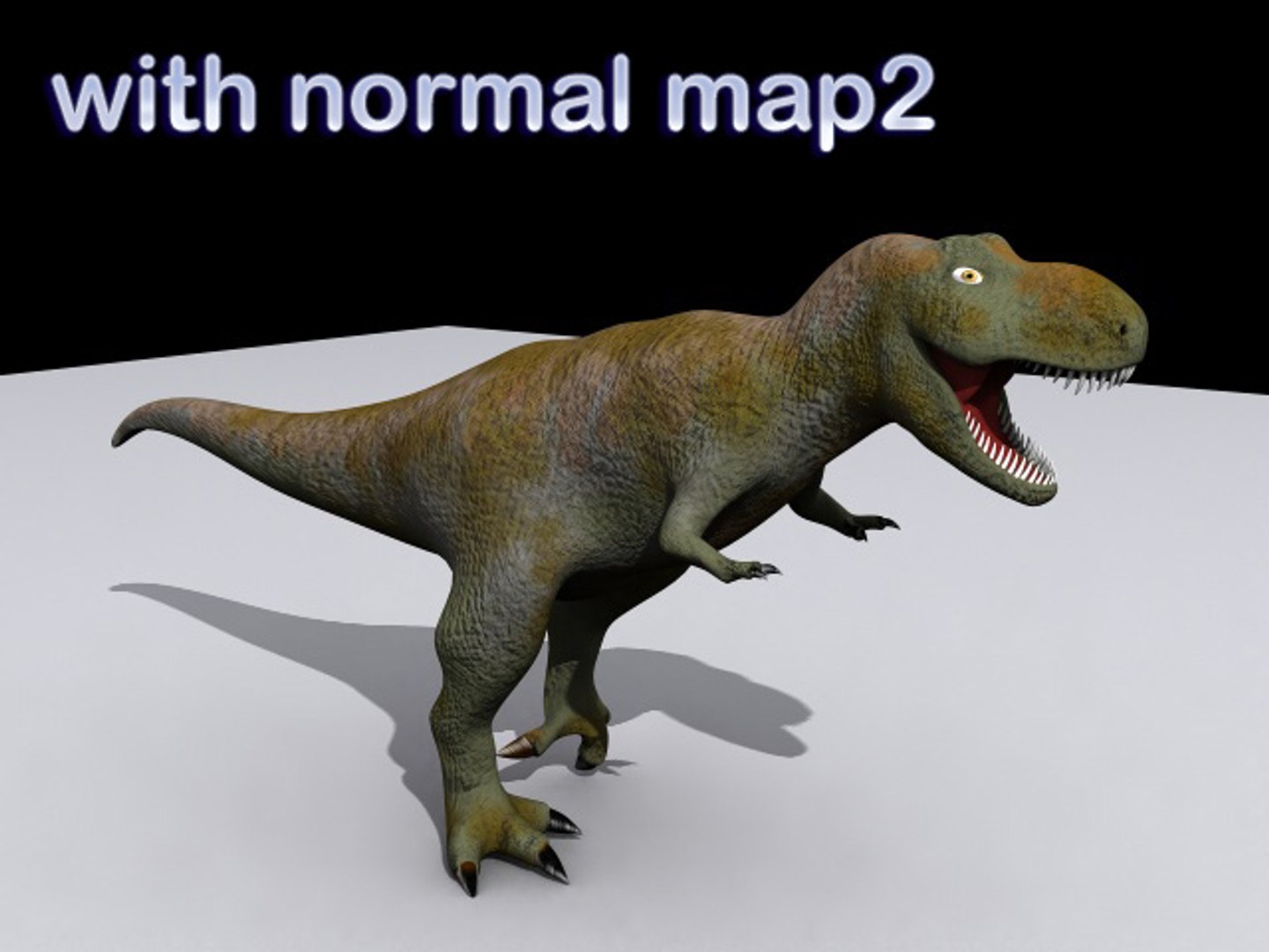 3d Tyrannosaurus Rex T-rex Walkcycle