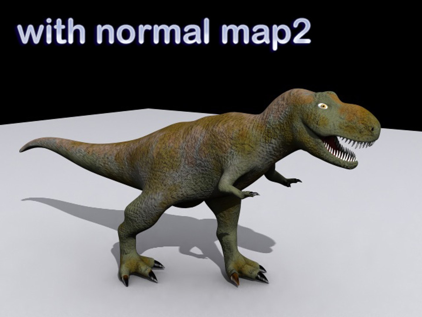 3d Tyrannosaurus Rex T-rex Walkcycle