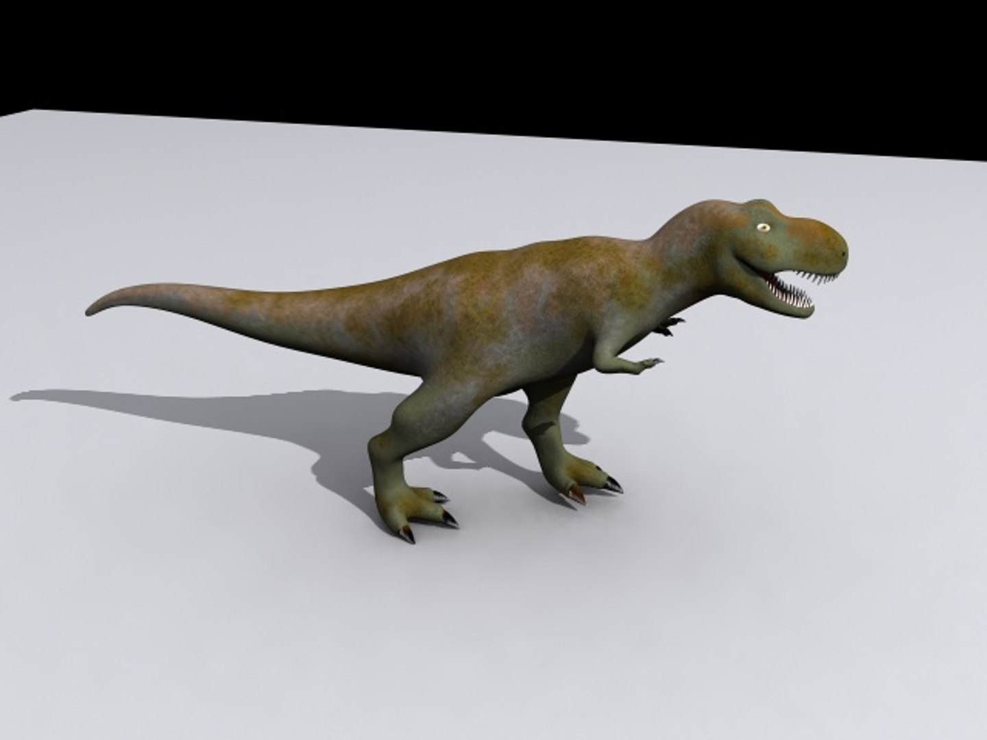3d Tyrannosaurus Rex T-rex Walkcycle