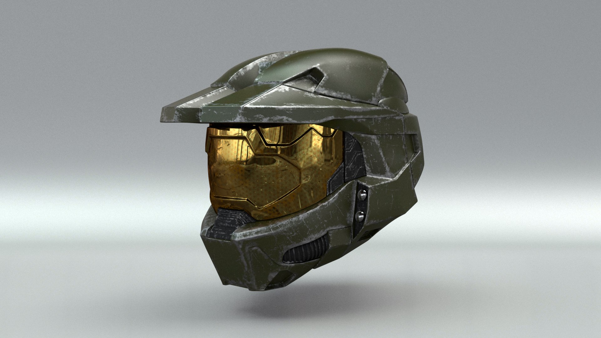Halo Helmet 3D Model - TurboSquid 1269899