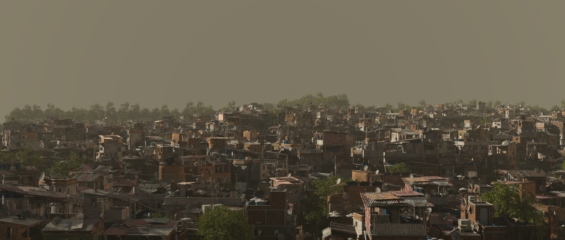 Favela Slums City Mega Kit Pack 3D model - TurboSquid 1728505