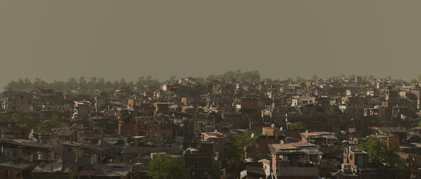 Favela Slums City Mega Kit Pack 3D model - TurboSquid 1728505