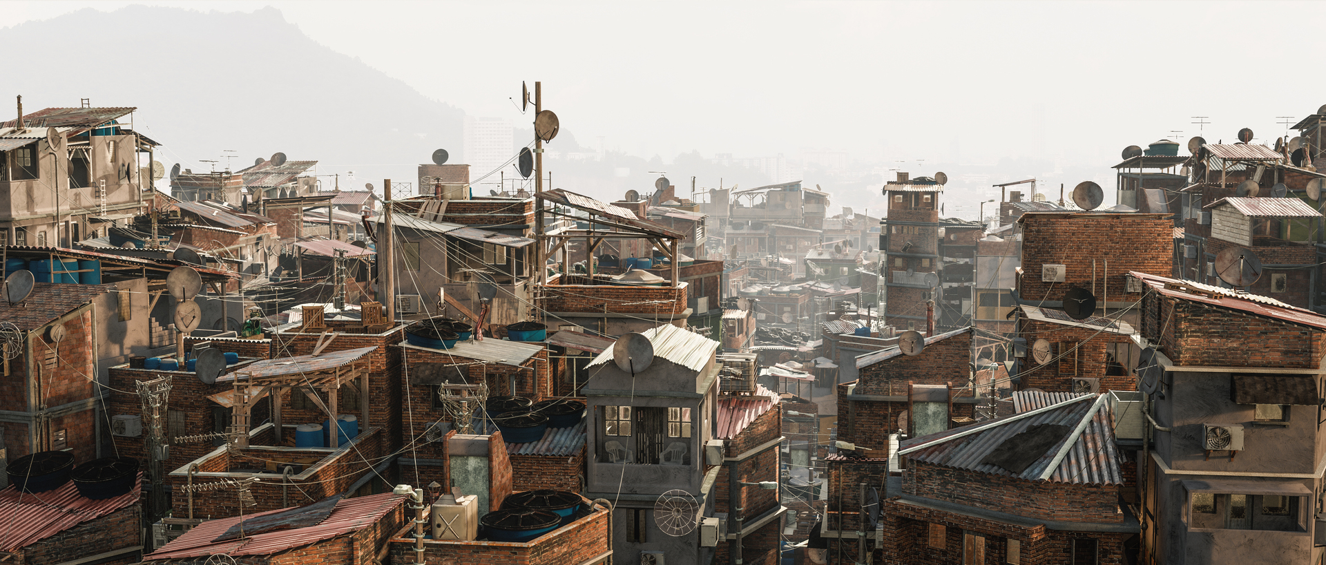 Favela Slums City Mega Kit Pack 3D model - TurboSquid 1728505