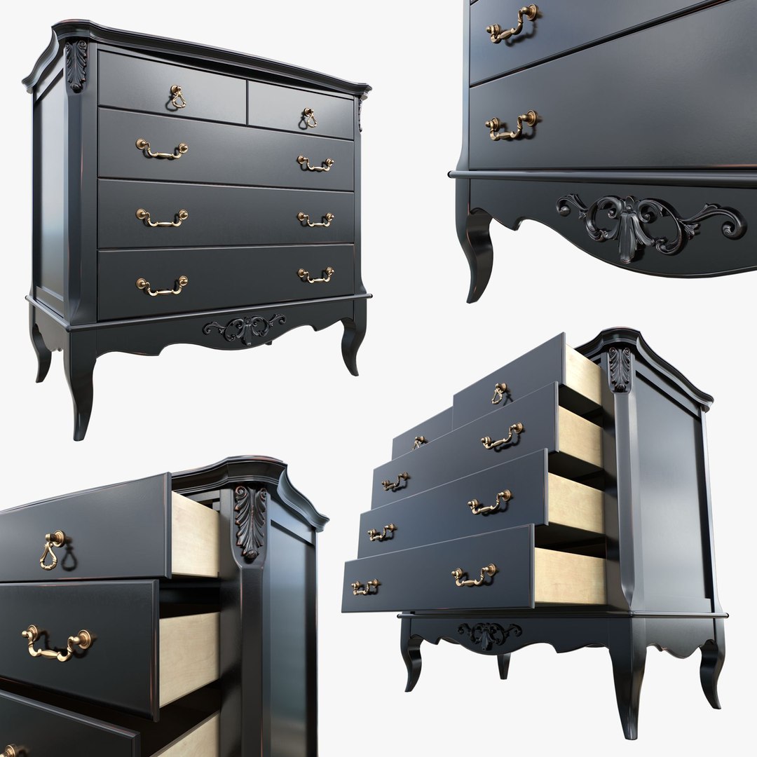 3D Chest Of Drawers ALETAN - TurboSquid 2161056