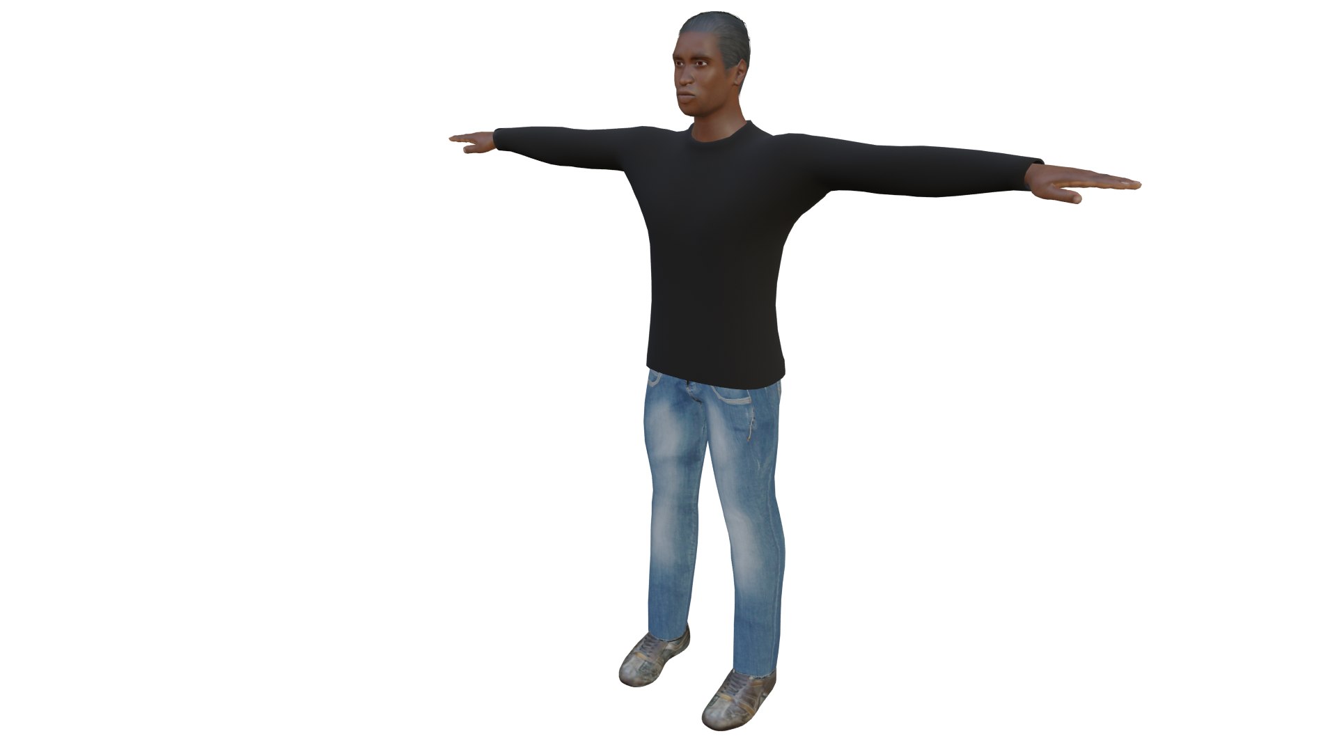Free 3D Mid-aged African Man Model - TurboSquid 2239167