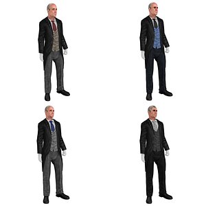 3D Butler Models - Browse & Download Formats - TurboSquid