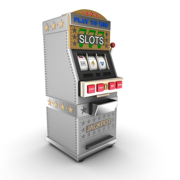 3d model slot machine gamble