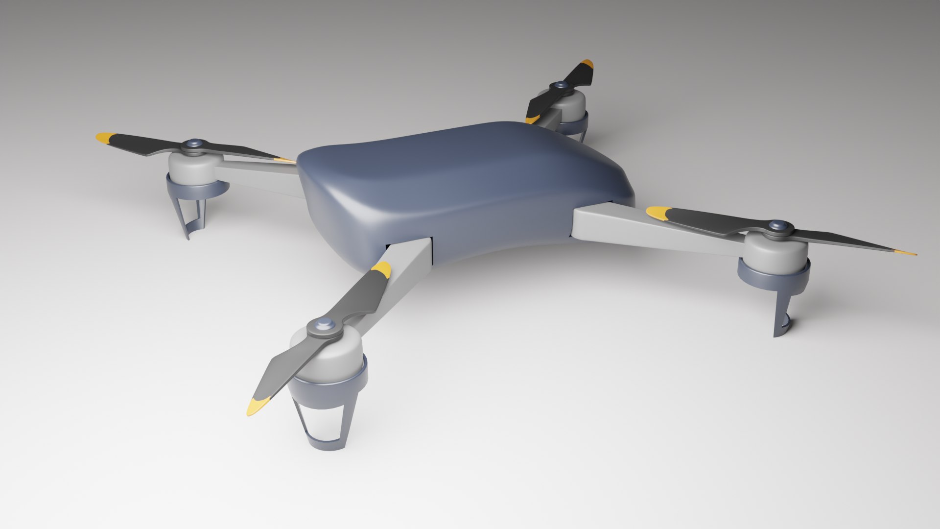 Drone - Quadcopter 3D model - TurboSquid 2055437