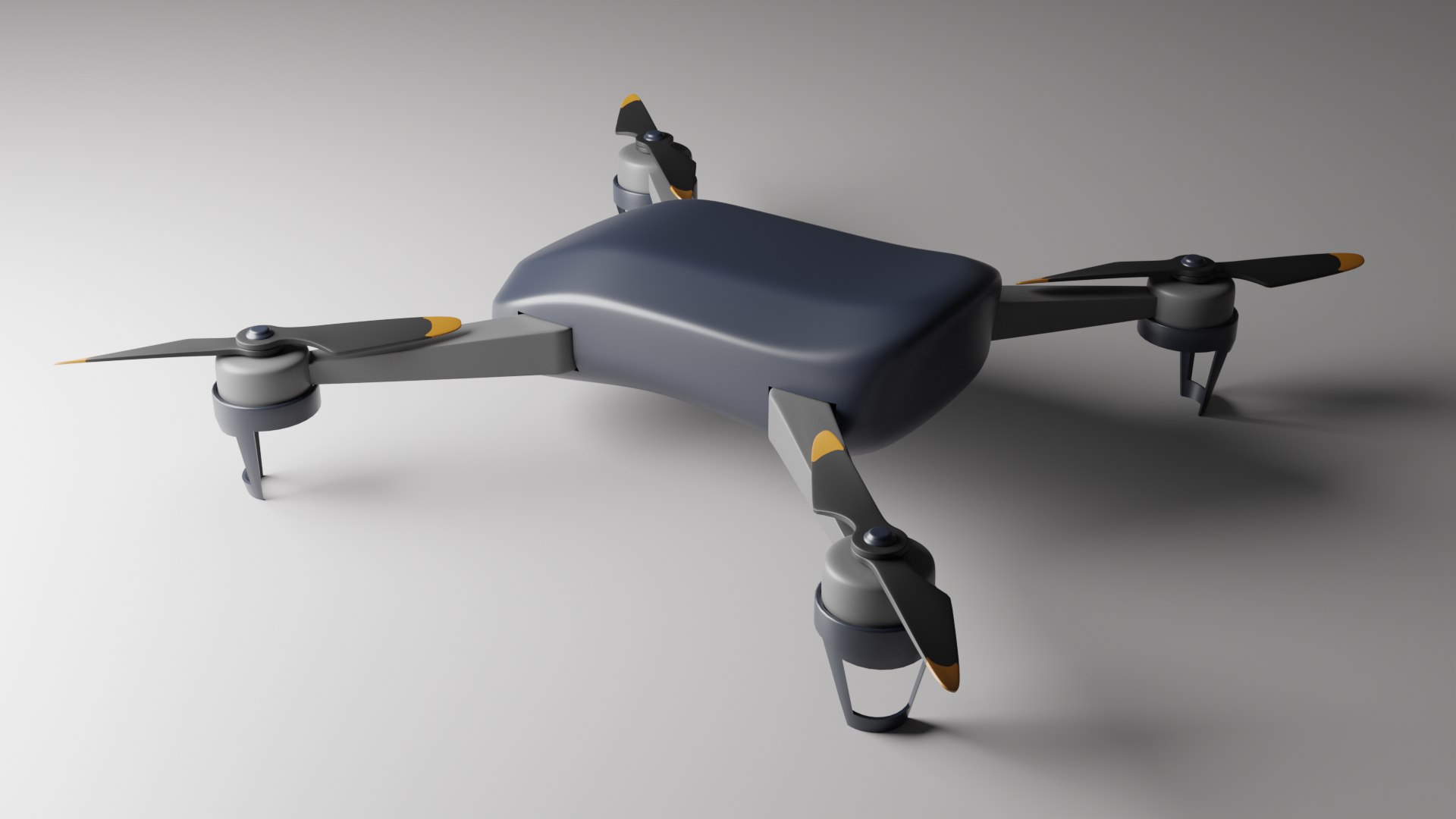 Drone - Quadcopter 3D model - TurboSquid 2055437