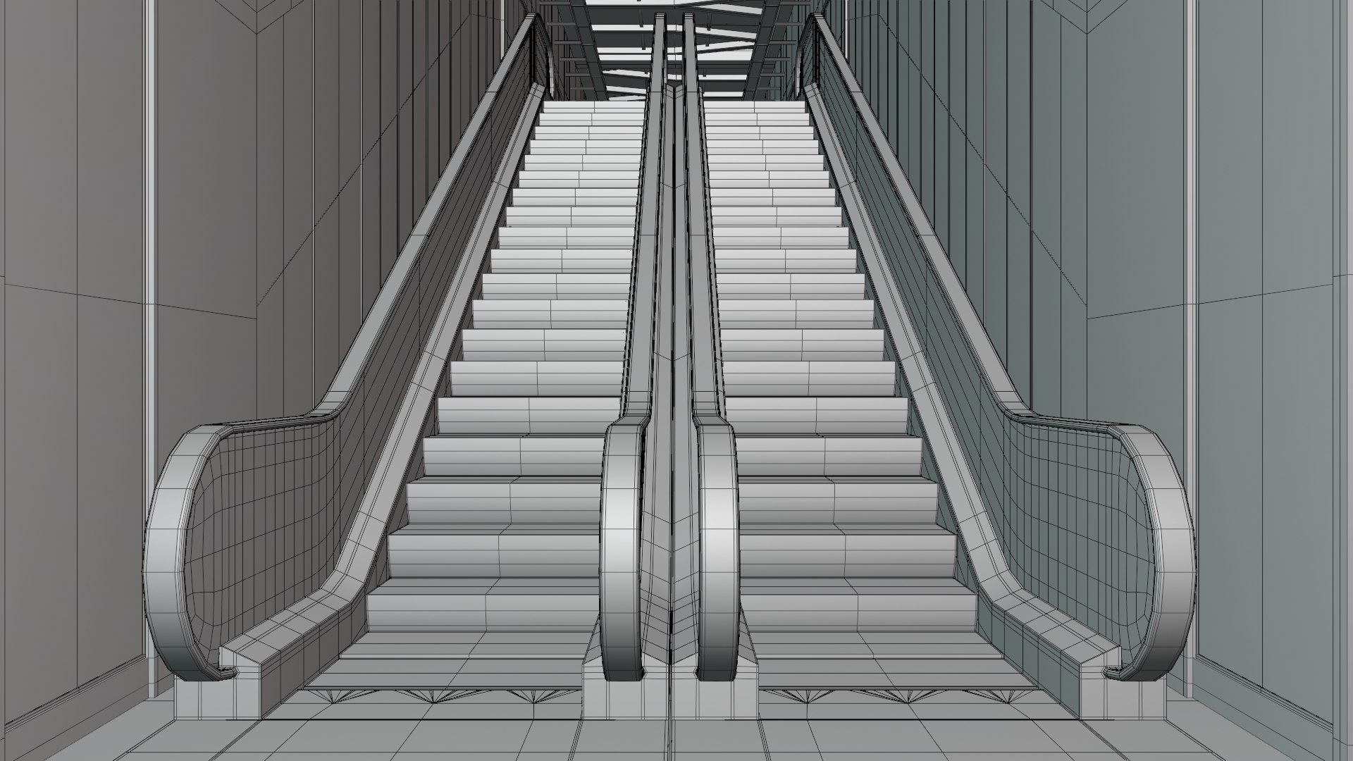 Elevated Train Station Concept Model - TurboSquid 1923525