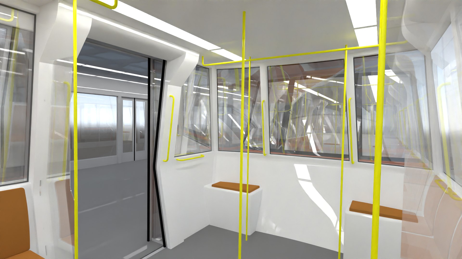 Elevated Train Station Concept Model - TurboSquid 1923525