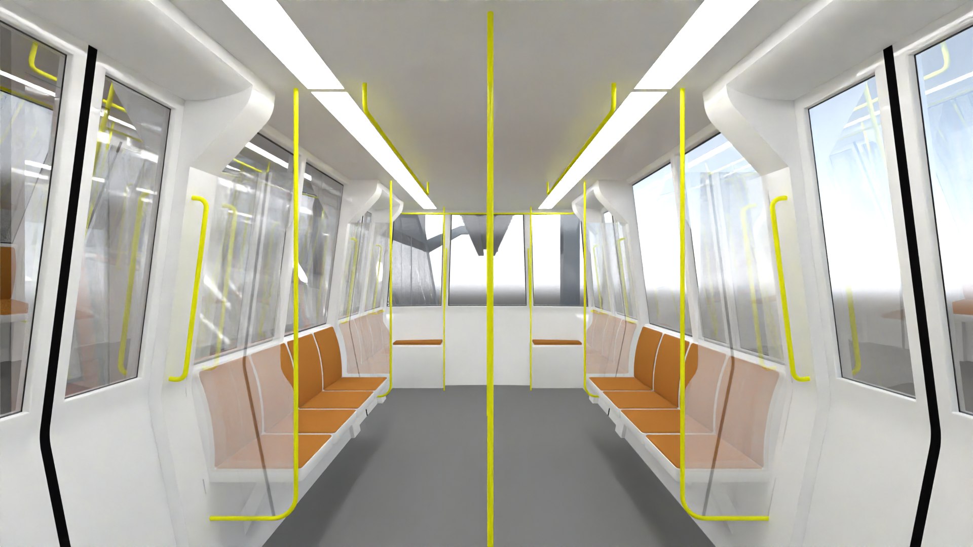Elevated Train Station Concept Model - TurboSquid 1923525