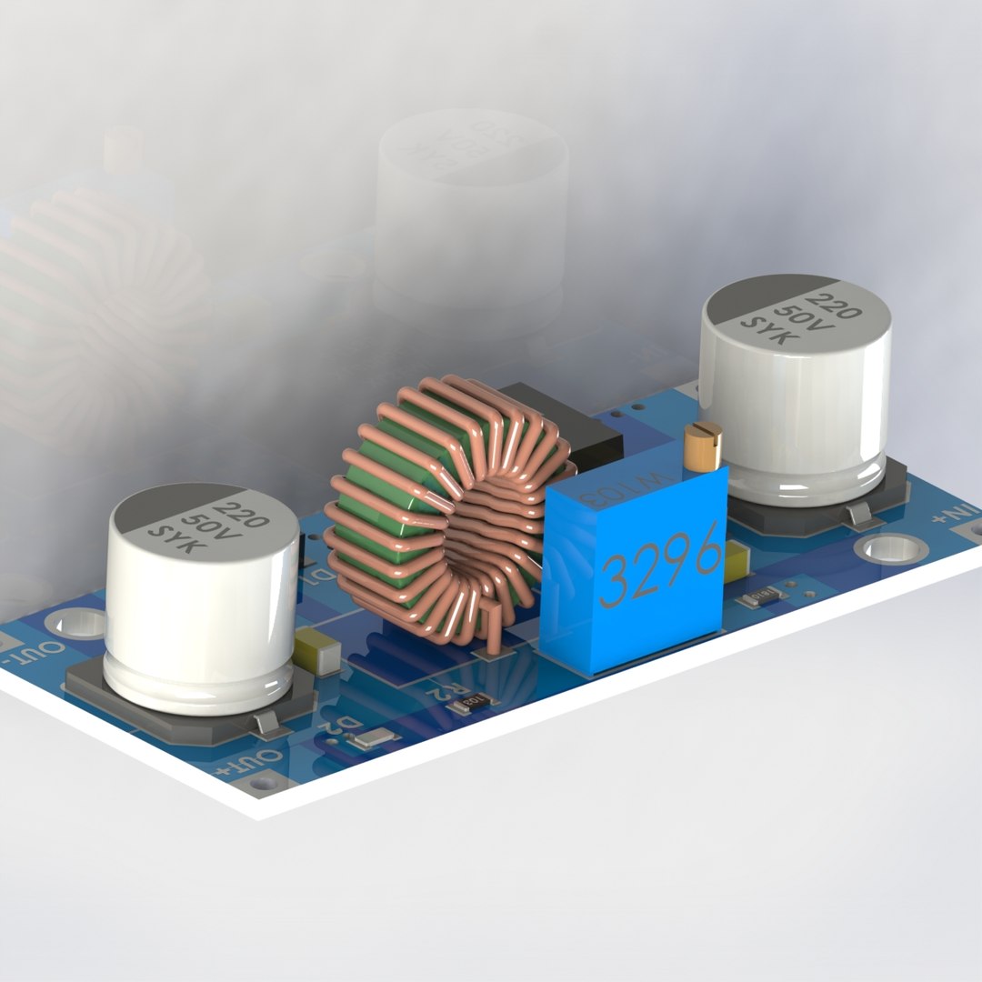 modelo 3d DC DC module - TurboSquid 1991027
