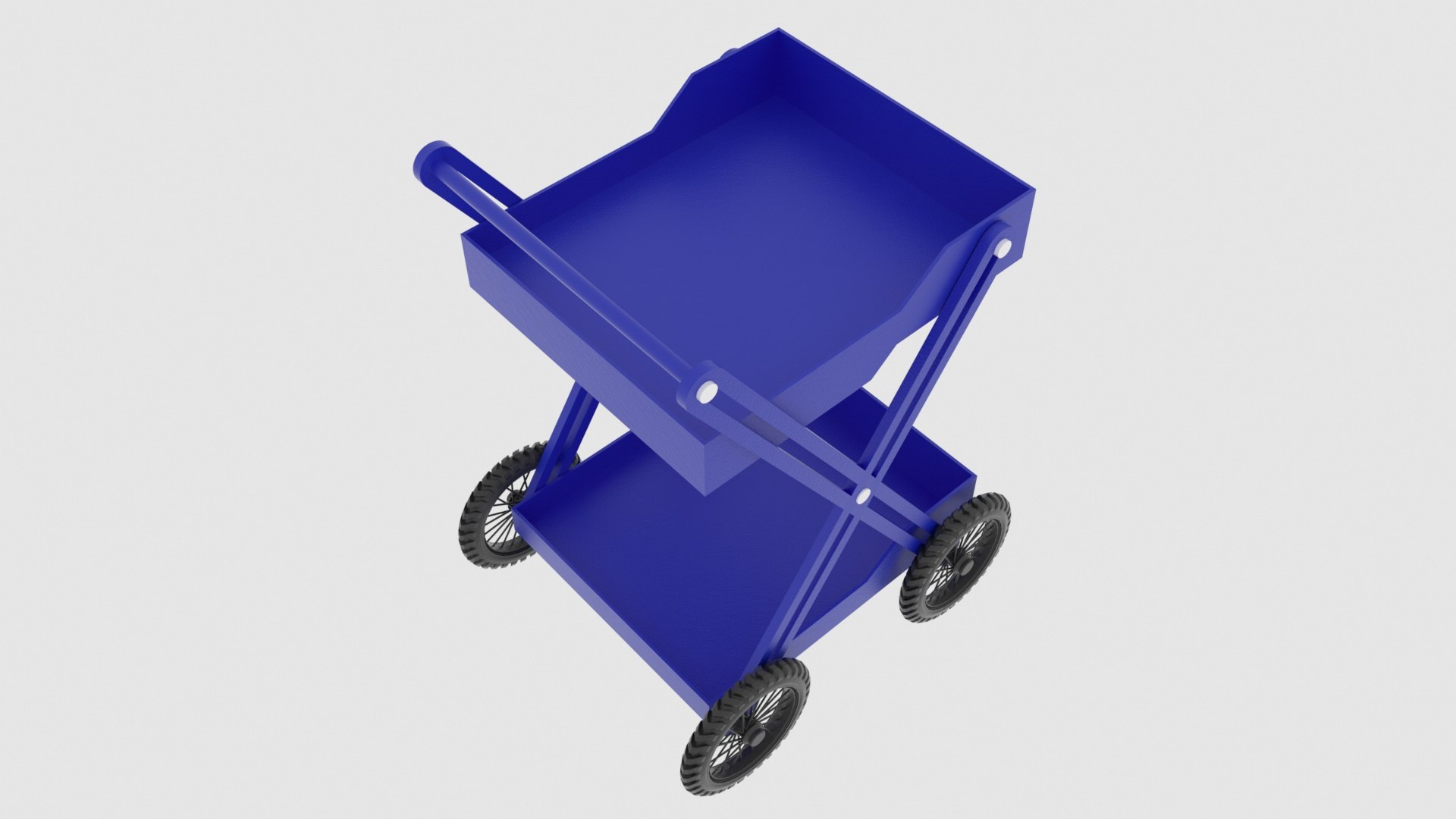 Folding Cart model - TurboSquid 2078229