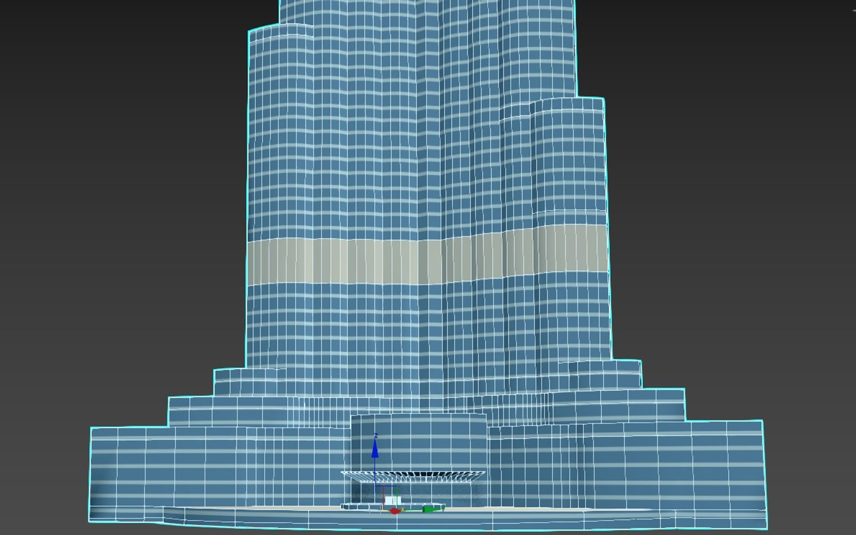Burj Khalifa Dubai 3D - TurboSquid 1561162