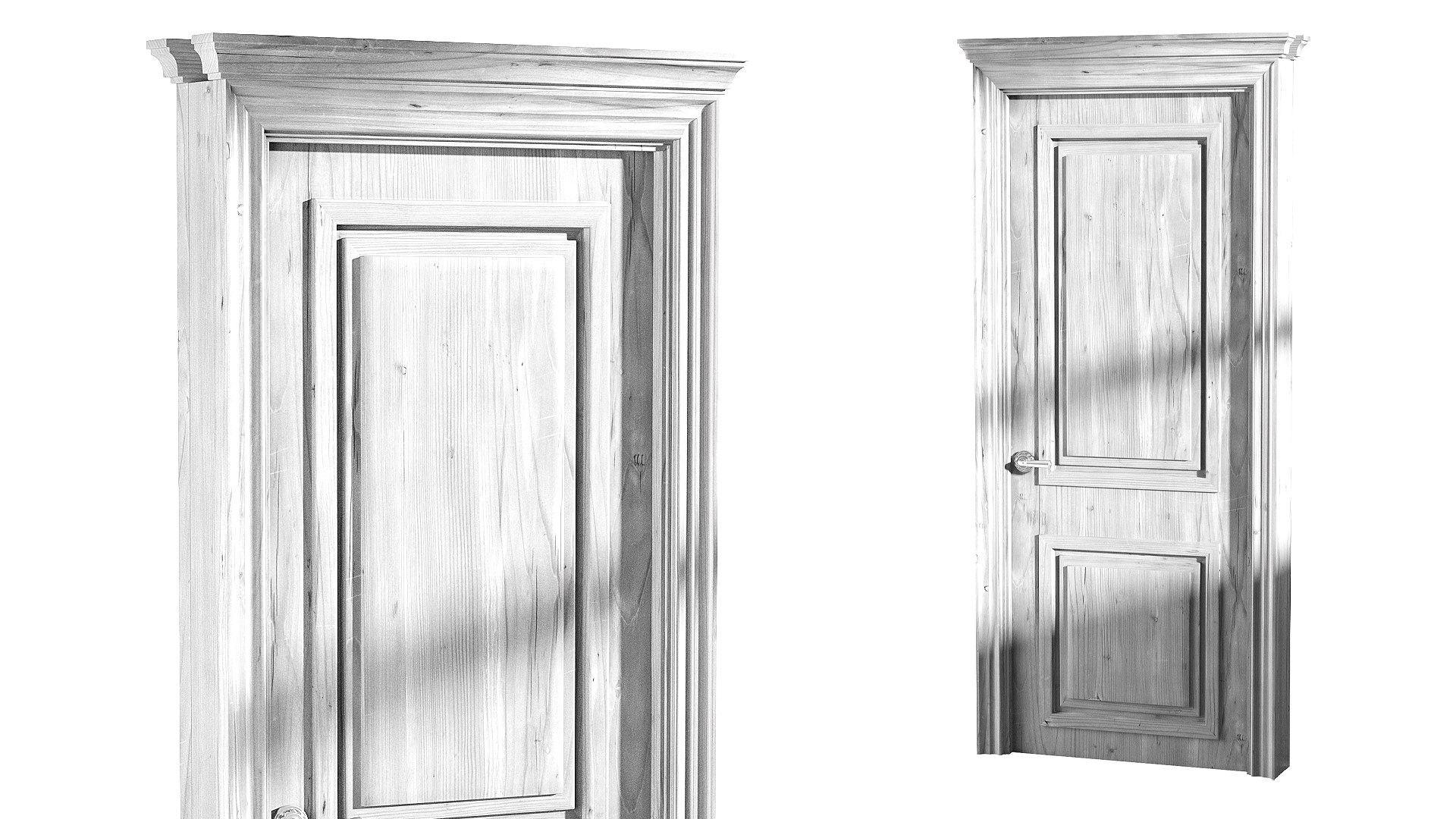 3D Model Modern Entrance Door 57 - TurboSquid 2295847