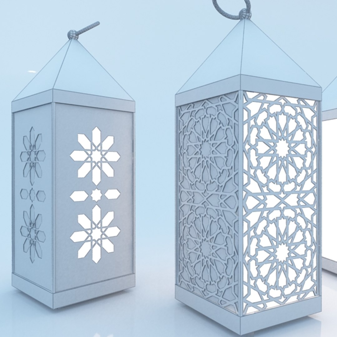 3D Moroccan Lantern Traditional - TurboSquid 1298096