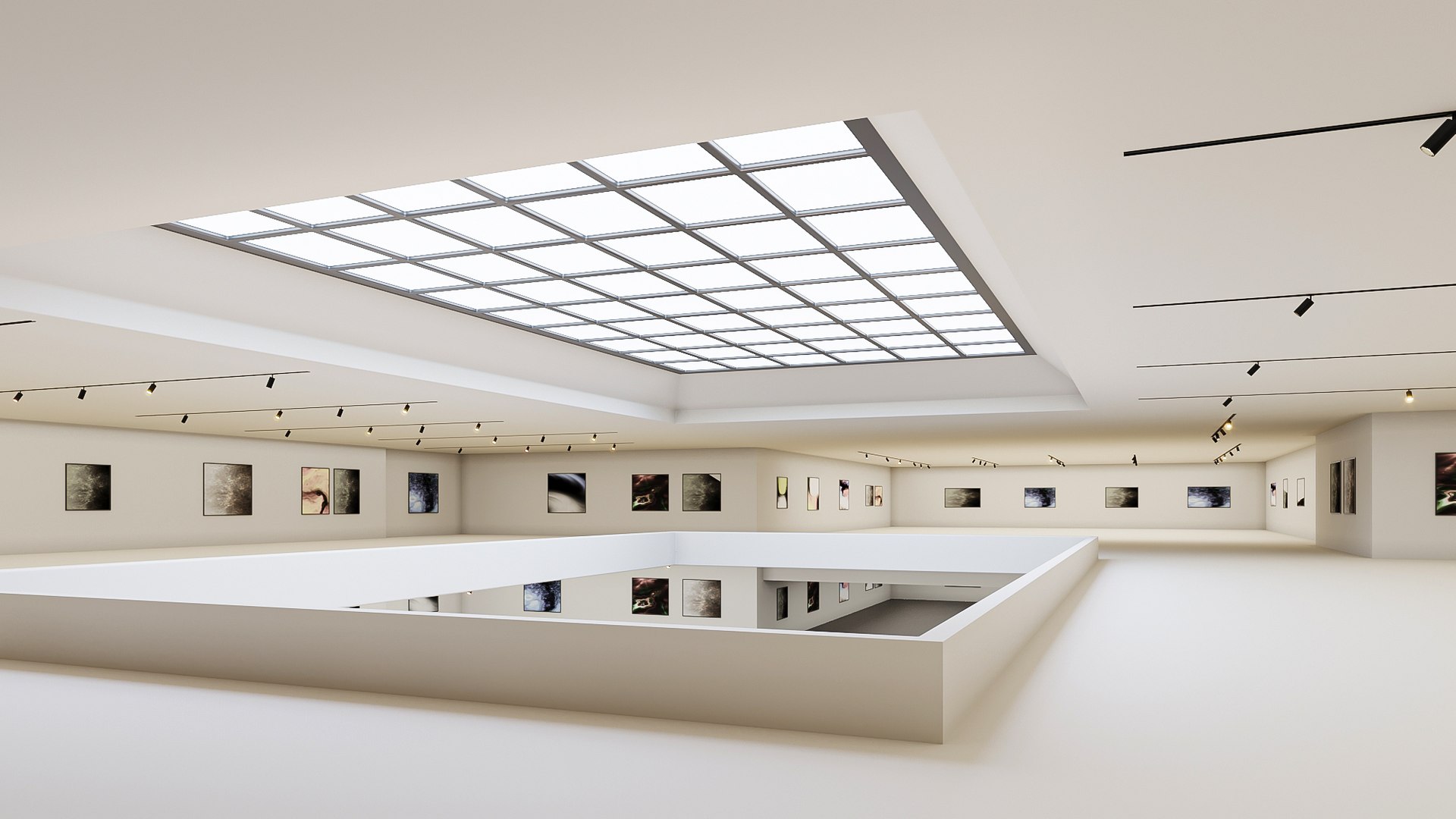 3D low poly gallery 01 corona 2014 - TurboSquid 2098029