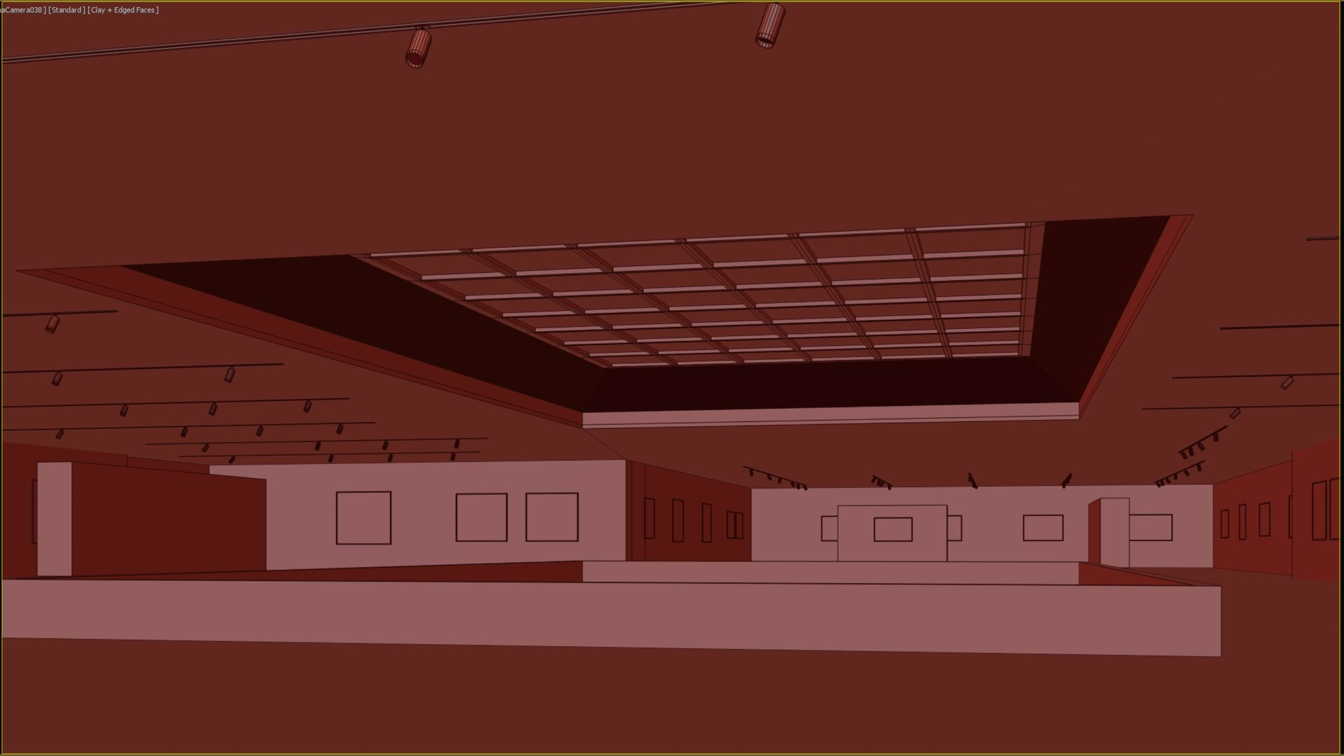 3D Low Poly Gallery 01 Corona 2014 - TurboSquid 2098029