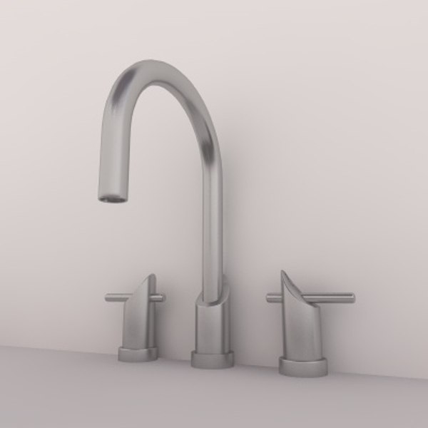 3d bathroom knob shower model