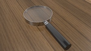 Free 3D Magnifying Glass Models - Available For Download On TurboSquid